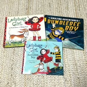 Scholastic | Other | 3 Ladybug Girl Series Books By David Soman Jacky ...